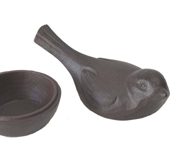 Key Hider - Bird - Cast Iron - Guildford Garden Centre