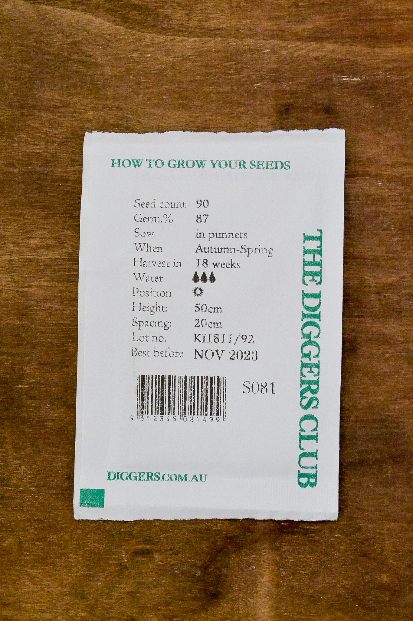 Cauliflower - Mini - Diggers Seeds - Guildford Garden Centre