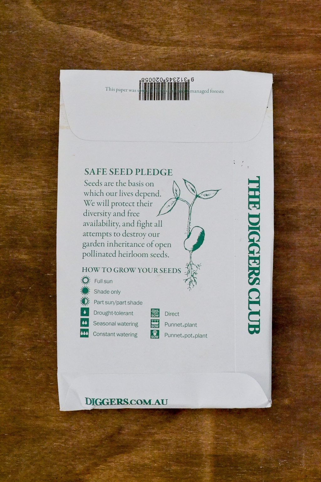 Bean - Italian Romano - Diggers Seeds - Guildford Garden Centre