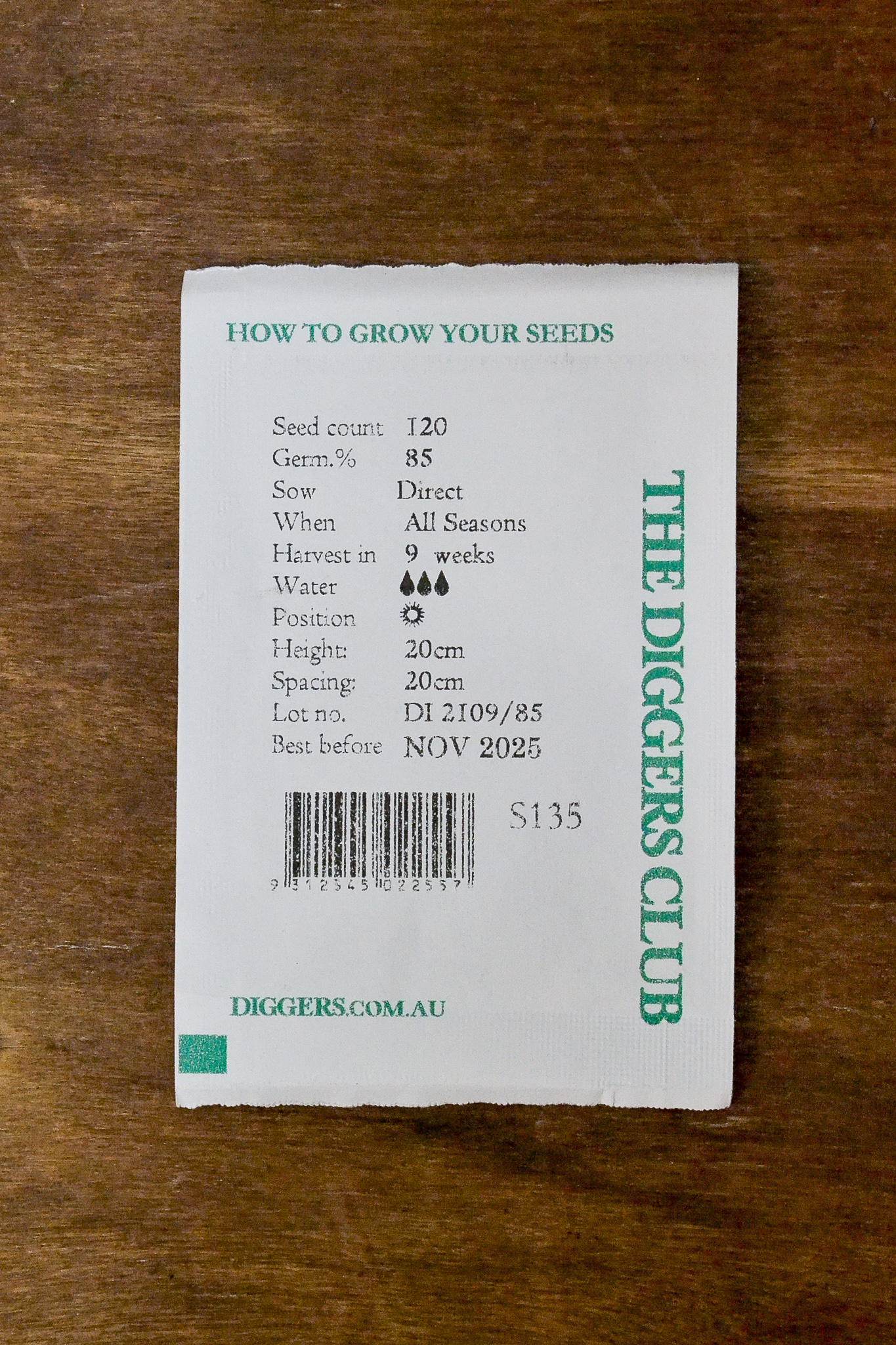 Lettuce - Italian Lollo Mix - Diggers Seeds - Guildford Garden Centre