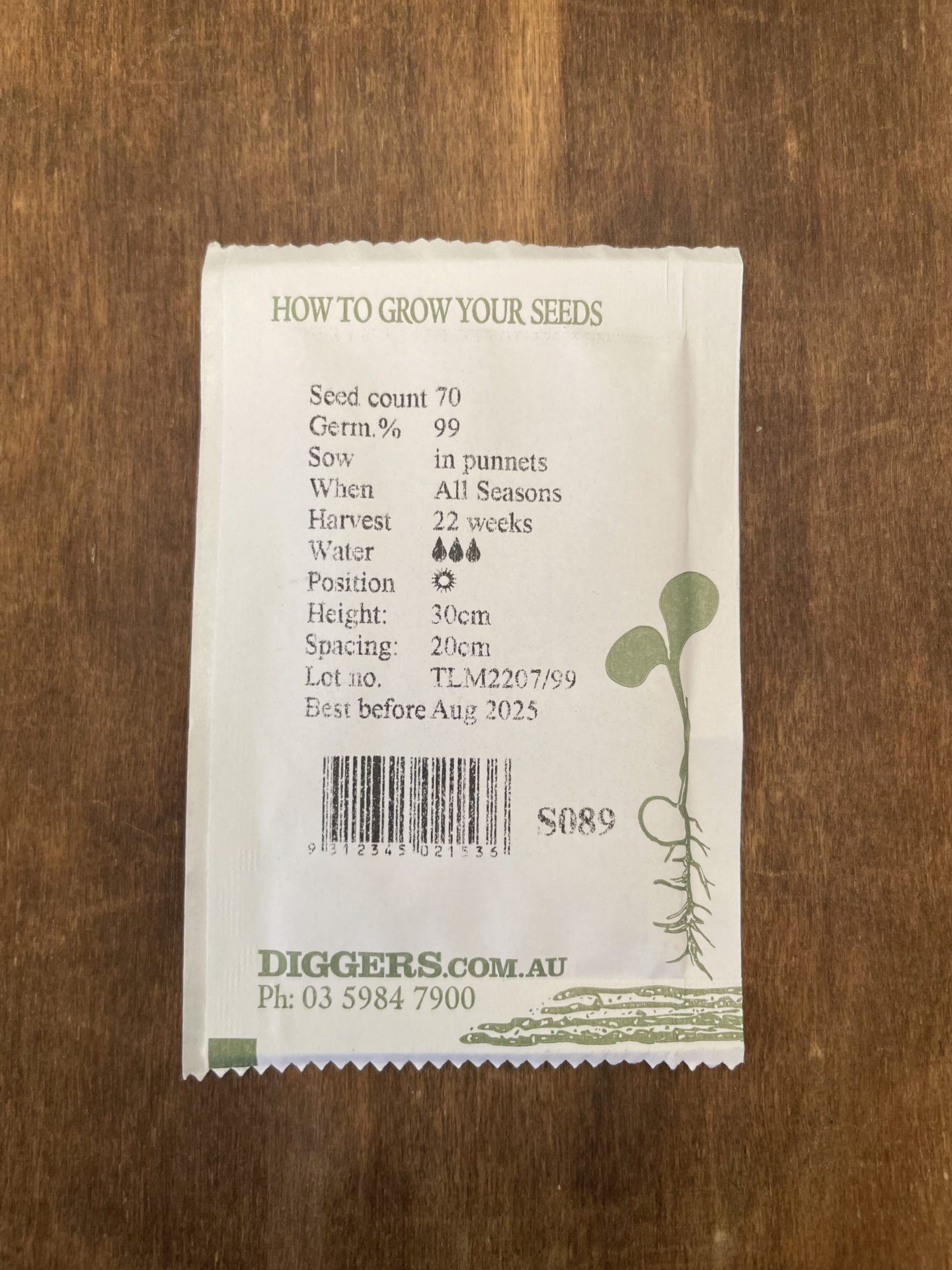 Celtuce - Diggers Seeds - Guildford Garden Centre