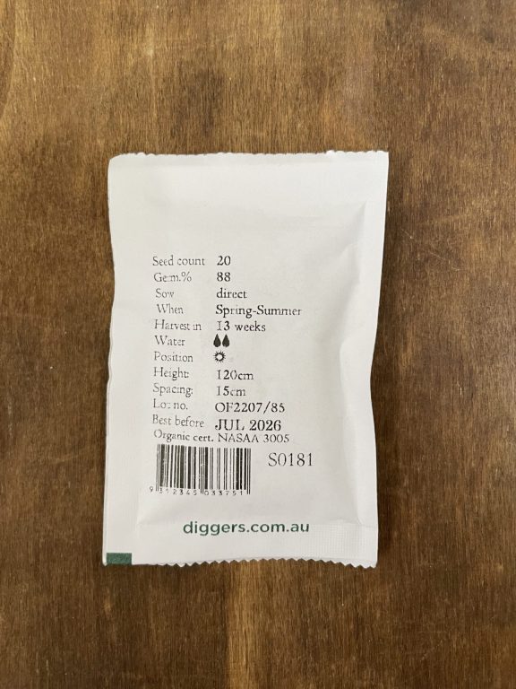 Bean - Frost - Diggers Seeds - Guildford Garden Centre