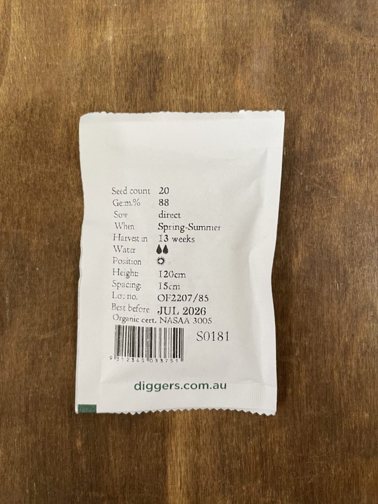 Bean - Frost - Diggers Seeds - Guildford Garden Centre