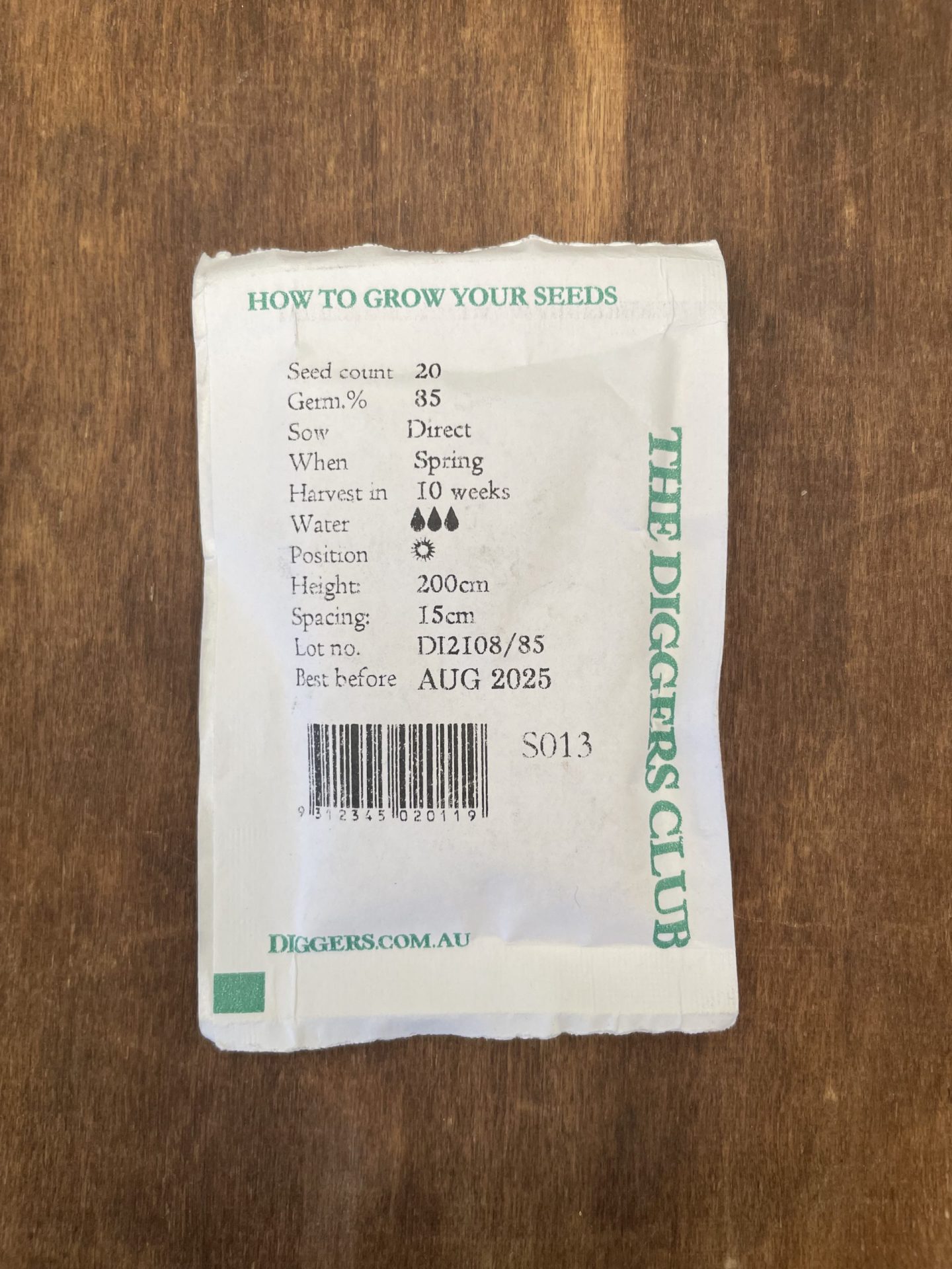 Bean - Climbing Three Colour Mix - Diggers Seeds - Guildford Garden Centre