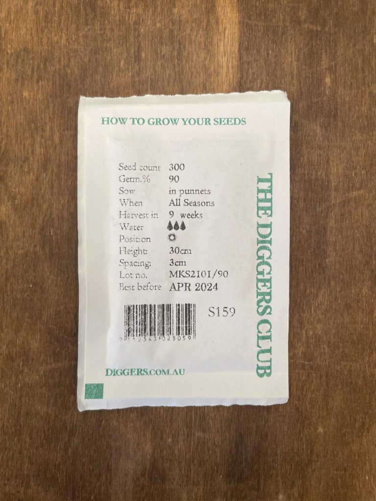 Spring Onion - Evergreen Trident - Diggers Seeds - Guildford Garden Centre