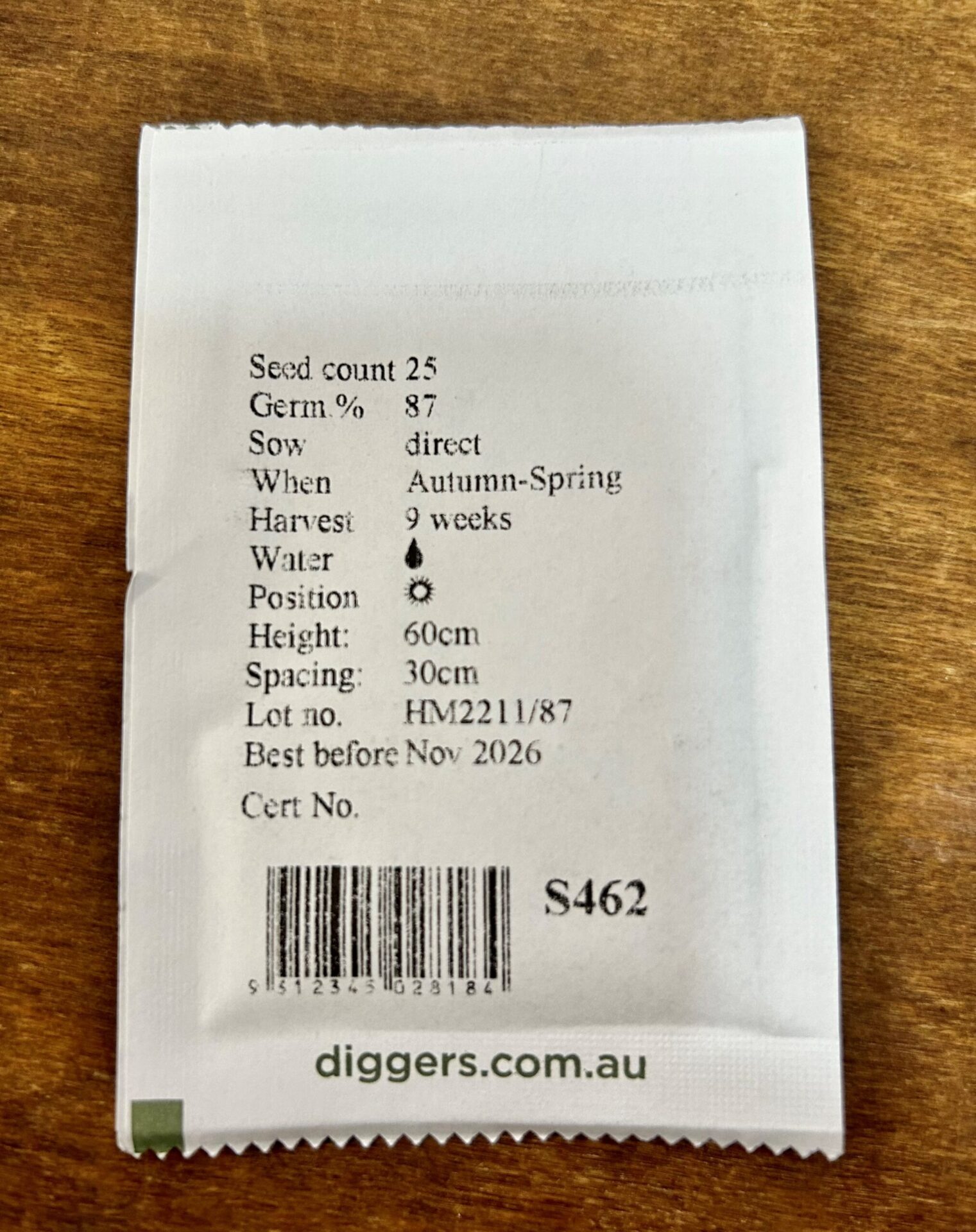 Calendula - Green Heart Orange - Diggers Seeds - Guildford Garden Centre