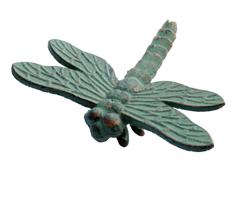 Ornament - Dragonfly Decoration - Cast Iron - Guildford Garden Centre