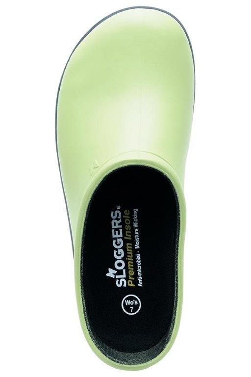 Sloggers Premium Clog - Women's - Kiwi Green - Guildford Garden Centre