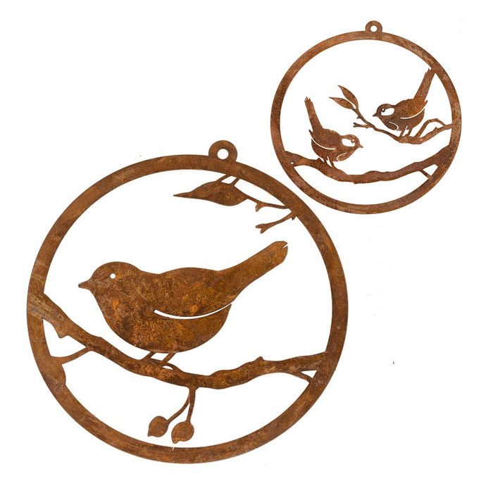 Hanging Ornament - Bird - Metal - Guildford Garden Centre