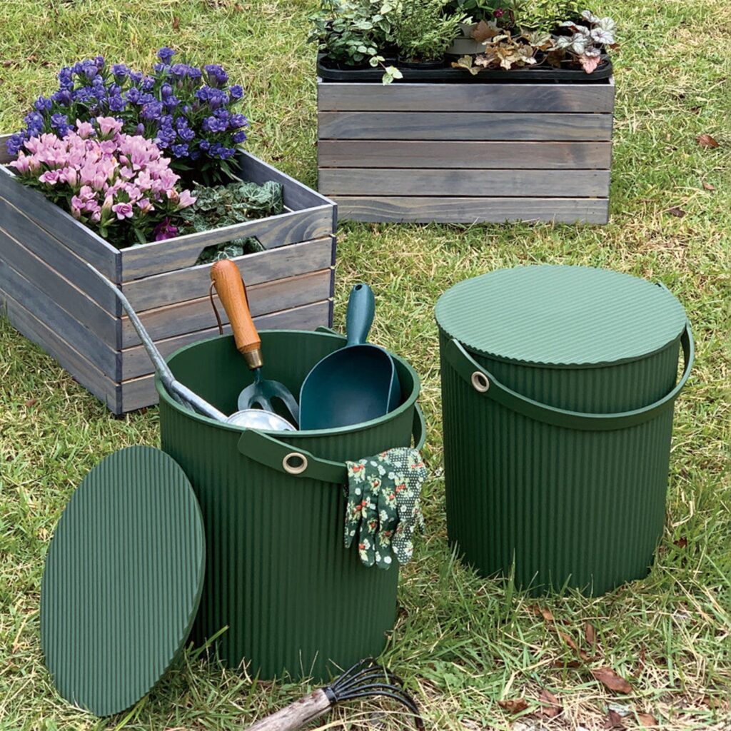 Garden Bucket - Green - Plastic - Guildford Garden Centre