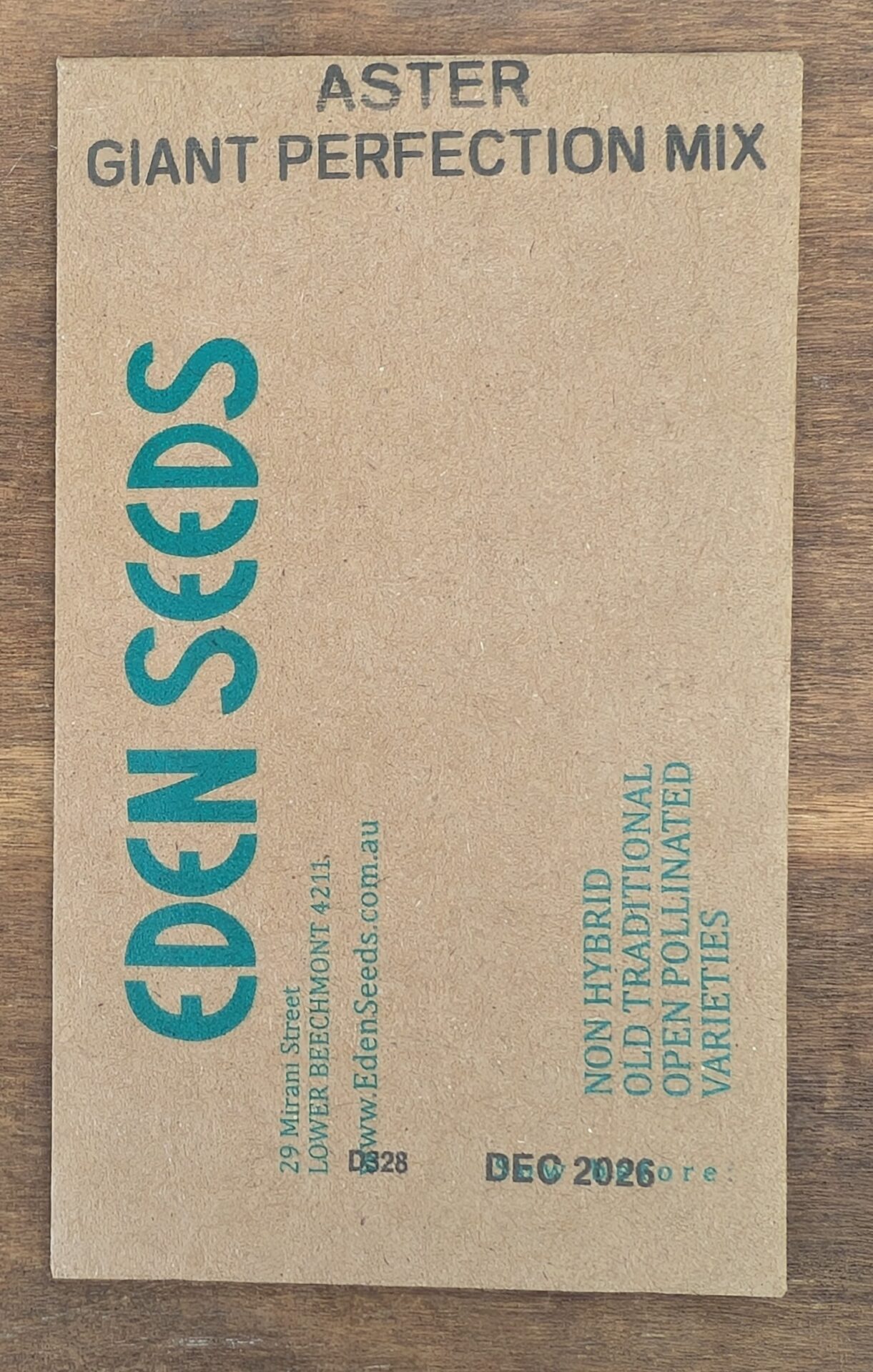 Aster - Giant Perfection Mix - Eden Seeds - Guildford Garden Centre