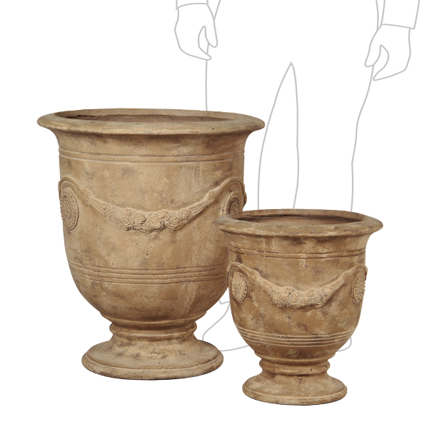 Pot - Anduze Urn - Lightweight - Guildford Garden Centre