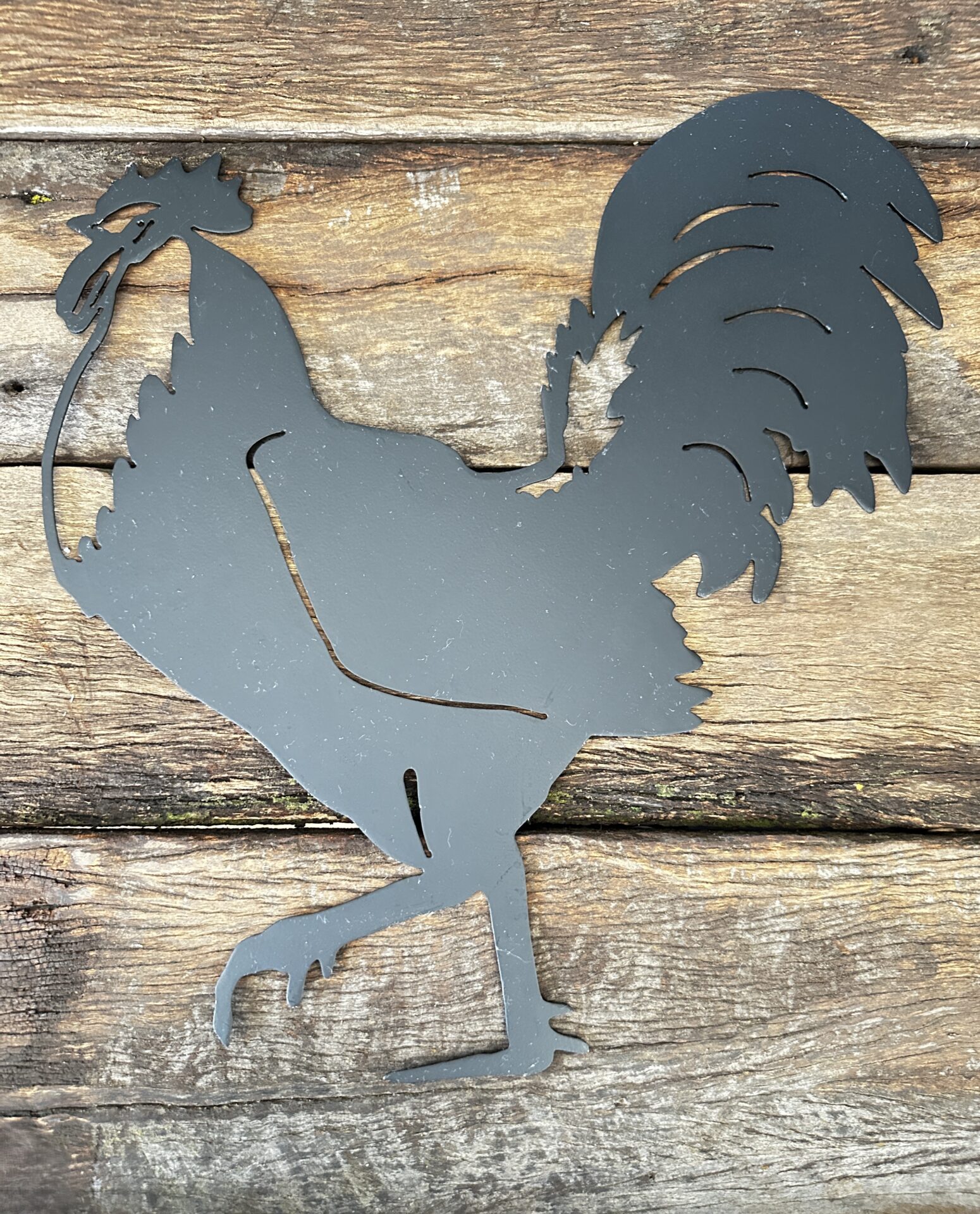 Garden Ornament - Rooster - Steel - Guildford Garden Centre